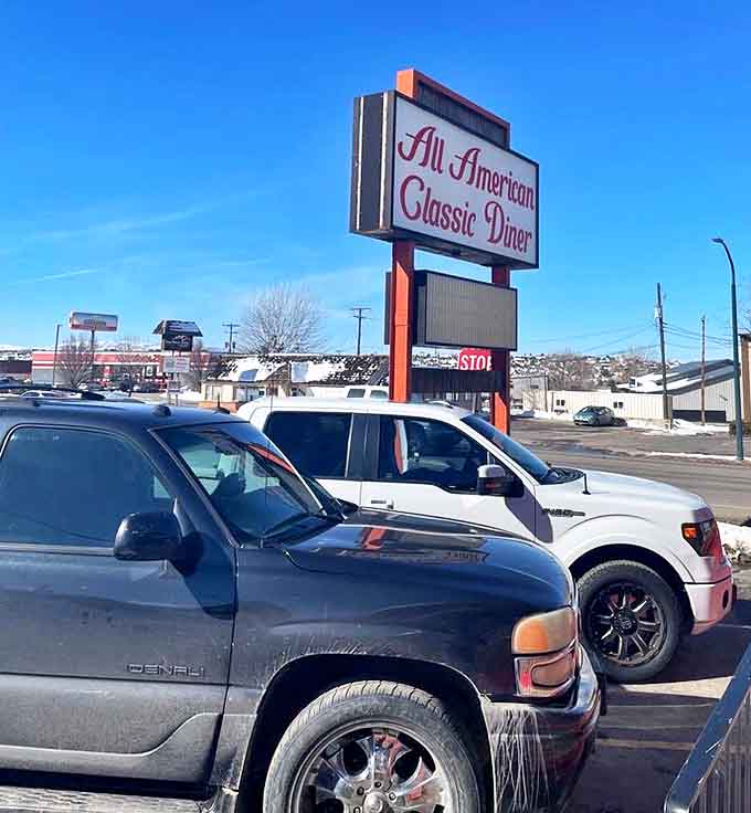 A parking lot filled with vehicles from across the state&mdash;proof that people will travel surprising distances for food that feels like home.
