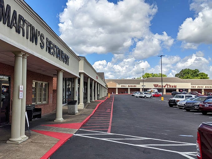 The parking lot fills early and often&mdash;cars from across Alabama gathering like faithful worshippers at the altar of perfect fried chicken.