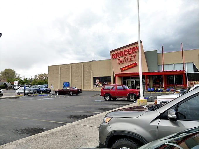 A parking lot that tells the whole story &ndash; vehicles from every demographic united by the universal language of saving money.