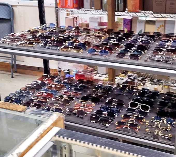 Sunglasses as far as the eye can see&mdash;which is pretty far, since they're not on your face yet. Style for every face at prices for every wallet.
