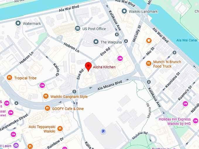 16. aloha kitchen map