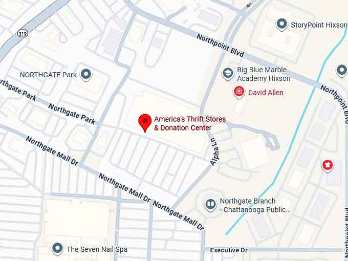 16. america's thrift stores & donation center map