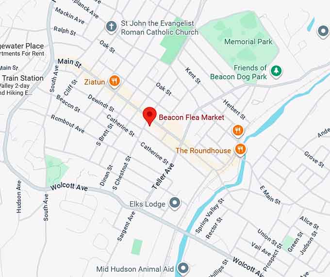 16. beacon flea market map