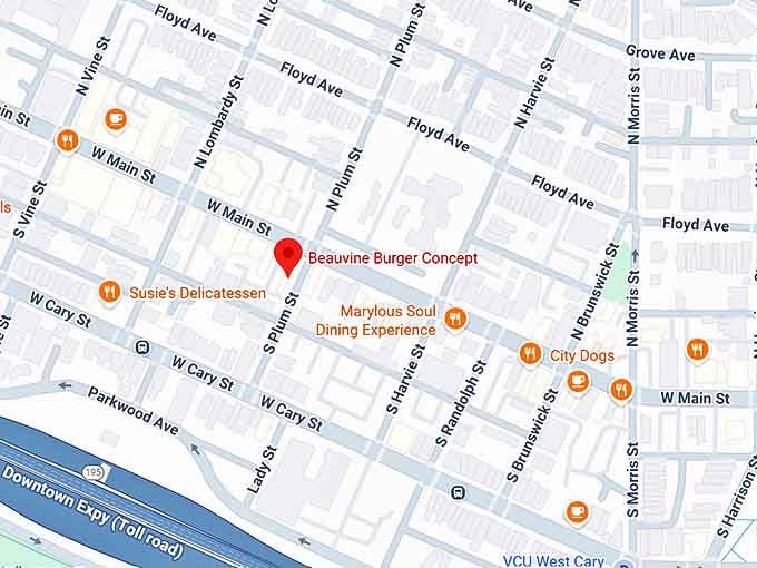 16. beauvine burger concept map