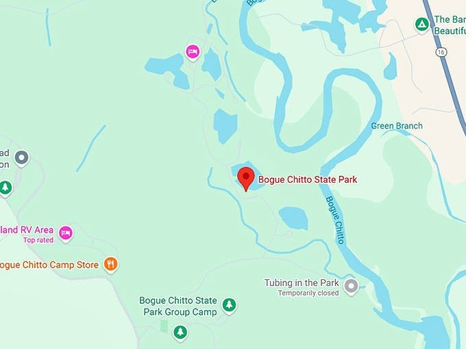 16. bogue chitto state park map