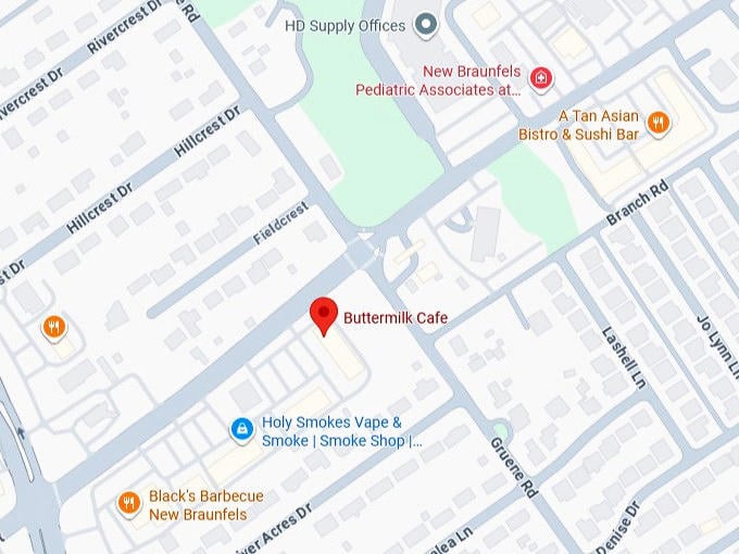 16. buttermilk cafe map