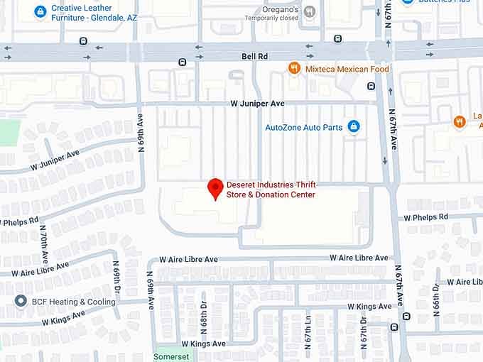 16. deseret industries thrift store & donation center map