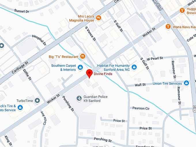 16. divine finds map