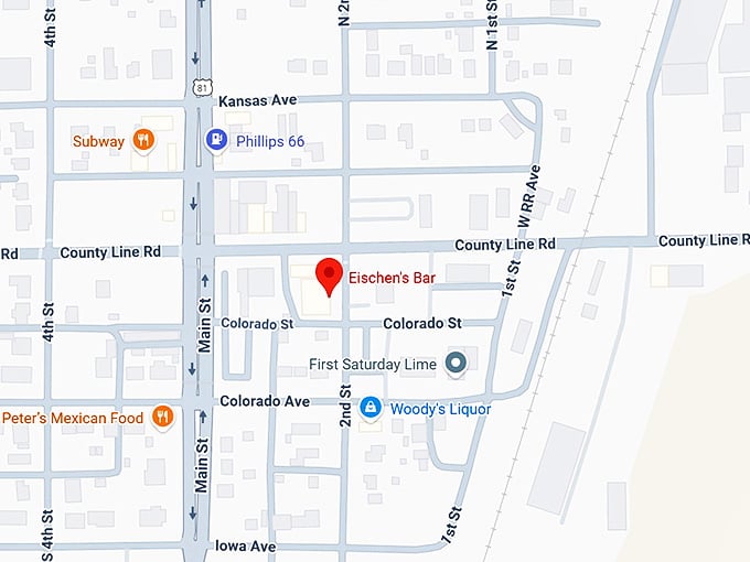 16. eischen's bar map