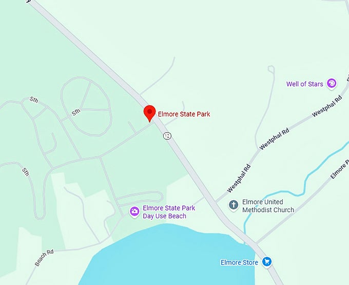 16. elmore state park map