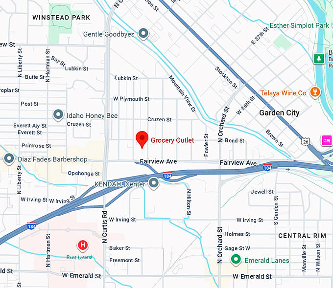 16. grocery outlet map
