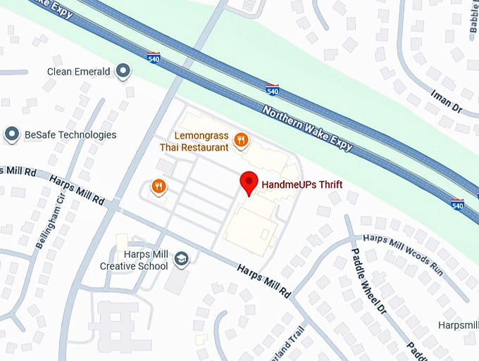 16. handmeups thrift map