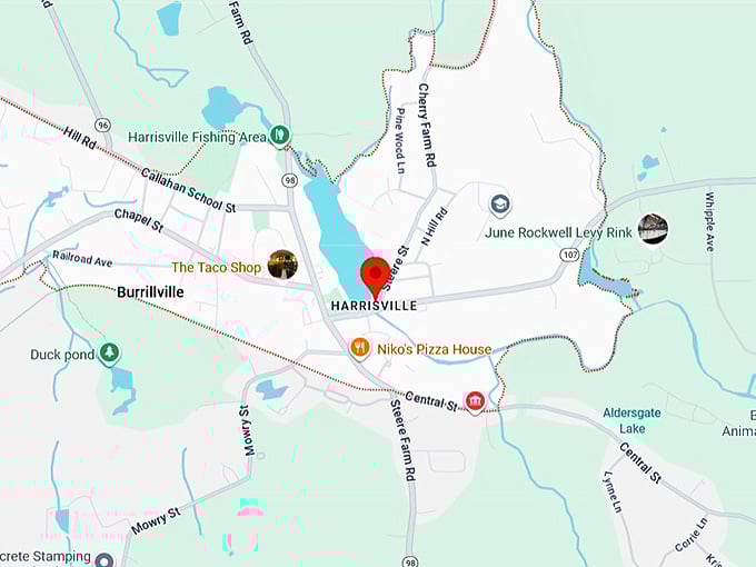 16. harrisville, ri map