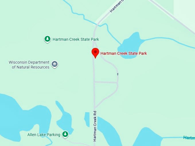 16. hartman creek state park map