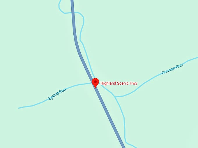 16. highland scenic highway map