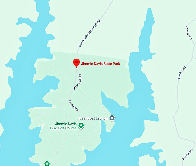 16. jimmie davis state park map