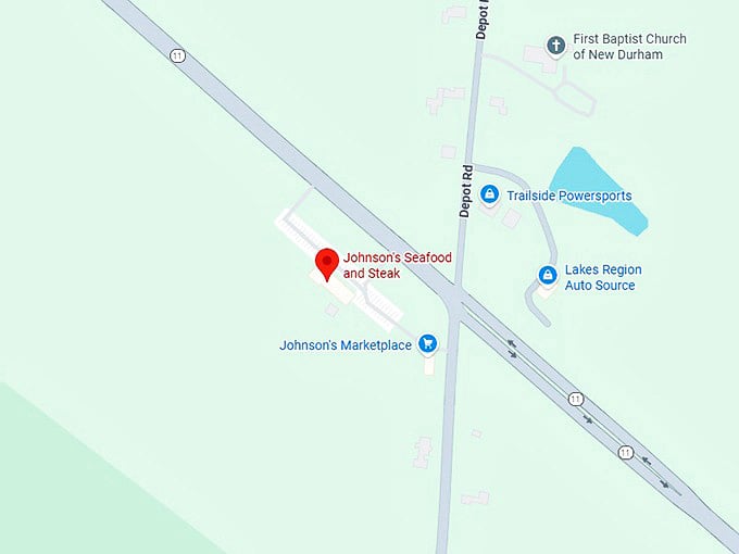 16. johnson's seafood and steak map