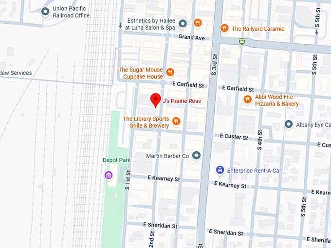 16. j's prairie rose map