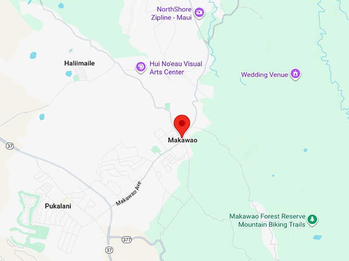 16. makawao hi map