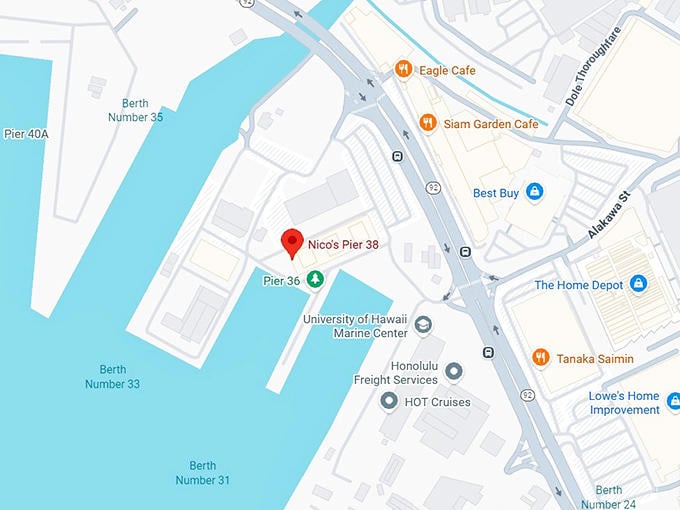16. nico's pier 38 map