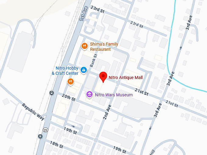 16. nitro antique mall llc map