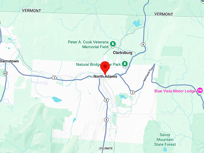 16. north adams ma map