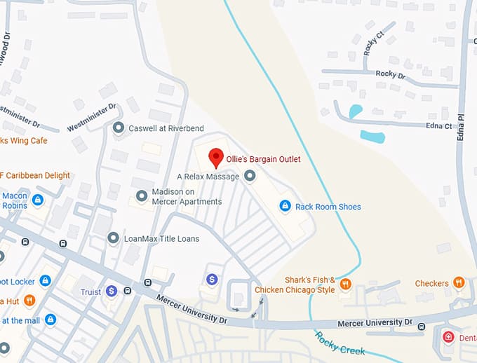 16. ollie's bargain outlet map