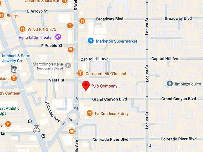 16. pj & company map