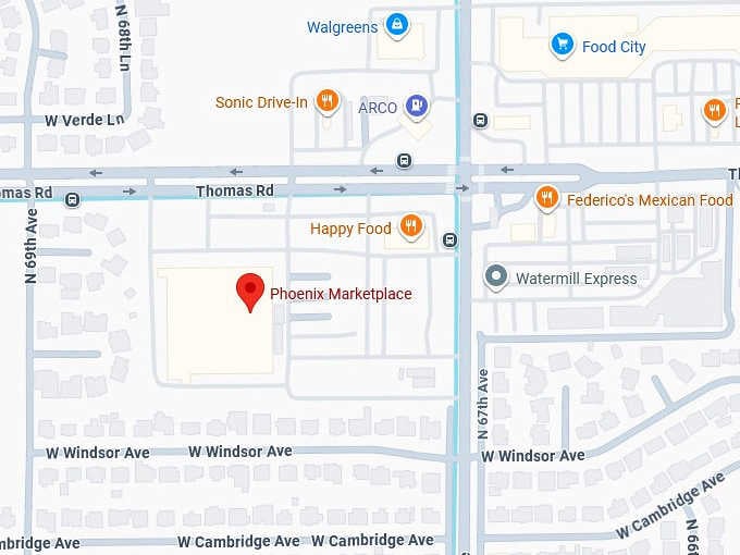 16. phoenix marketplace map