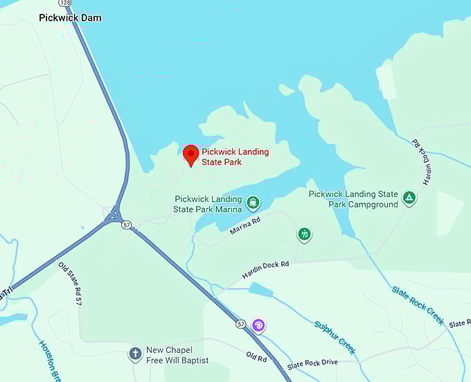 16. pickwick landing state park map