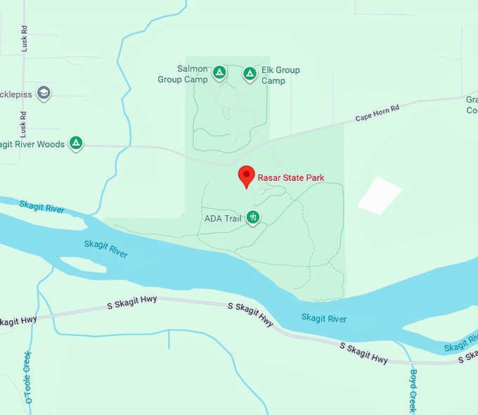 16. rasar state park map