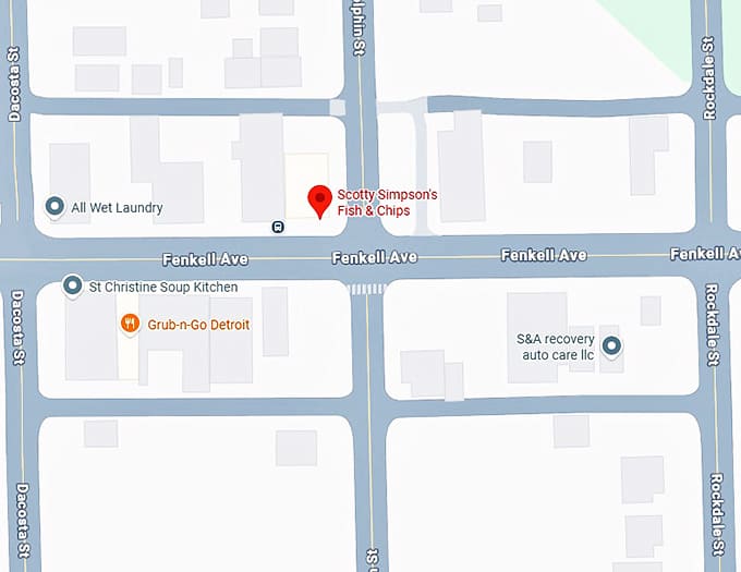 16. scotty simpson's fish & chips map