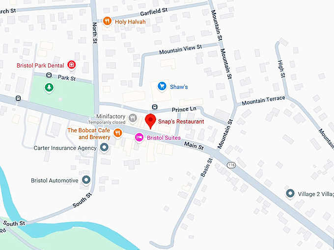 16. snap's restaurant map