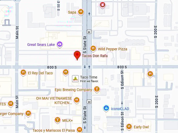 16. tacos don rafa map