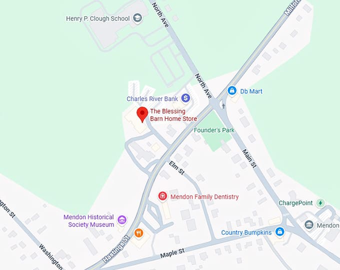 16. the blessing barn home store map