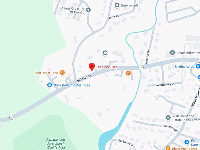 16. the book barn map