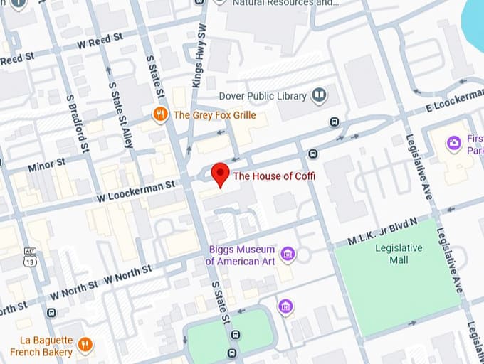 16. the house of coffi map