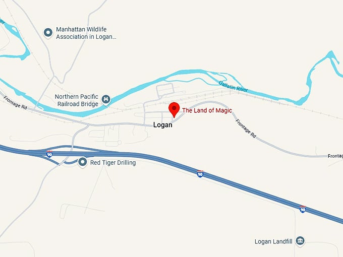 16. the land of magic map