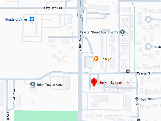 16. the mucky duck pub map