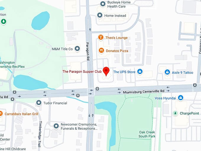 16. the paragon supper club map