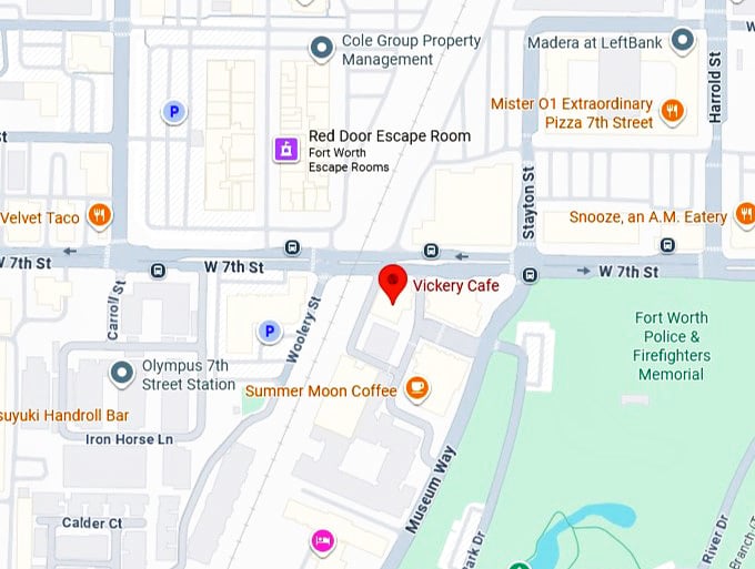 16. vickery cafe map