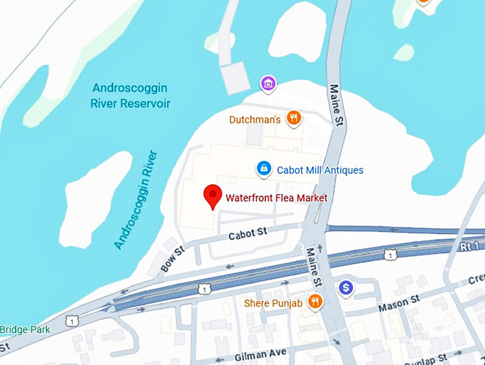 16. waterfront flea market map