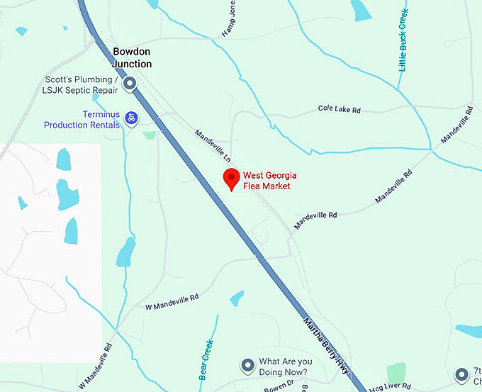 16. west georgia flea market map