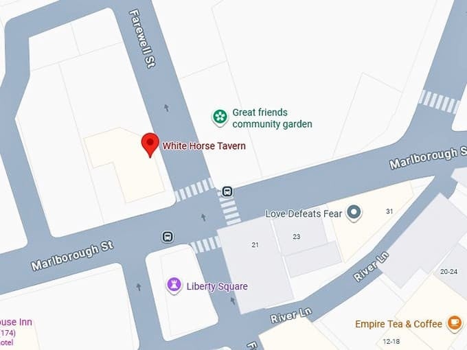 16. white horse tavern map