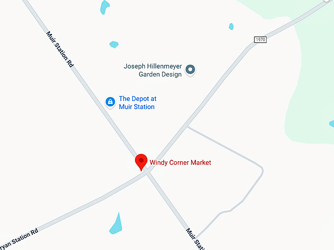 16. windy corner market map
