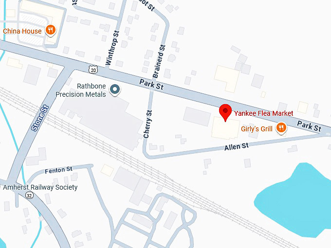 16. yankee flea market map