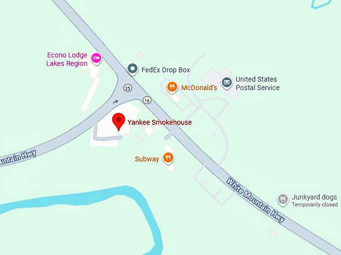 16. yankee smokehouse map
