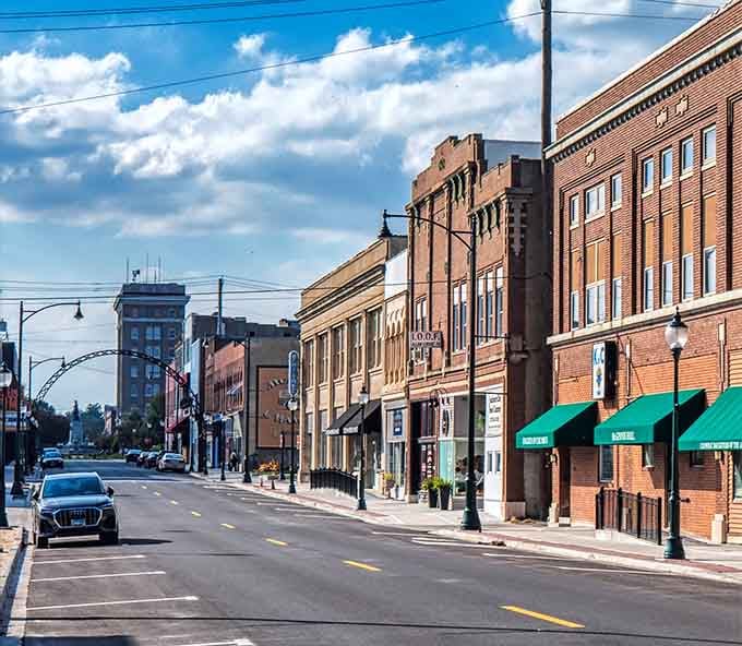 Jacksonville's historic downtown looks like a movie set where time decided to take a coffee break.