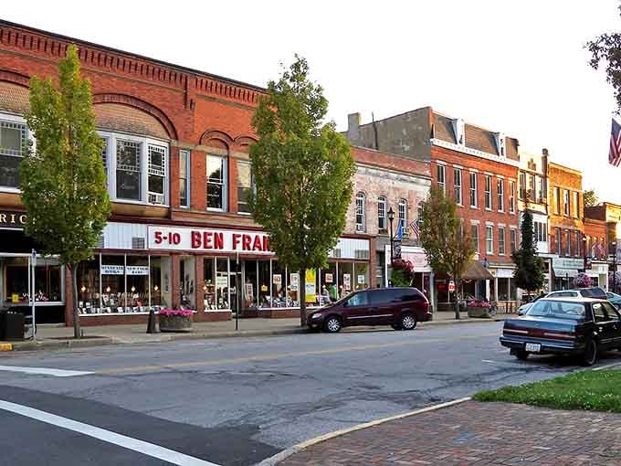 Classic Main Street charm meets modern convenience - where Ben Franklin's five-and-dime spirit lives on.