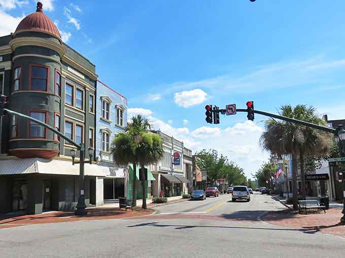 Historic charm meets small-town affordability on Orangeburg's palm-lined main street, where traffic lights are more like friendly suggestions.